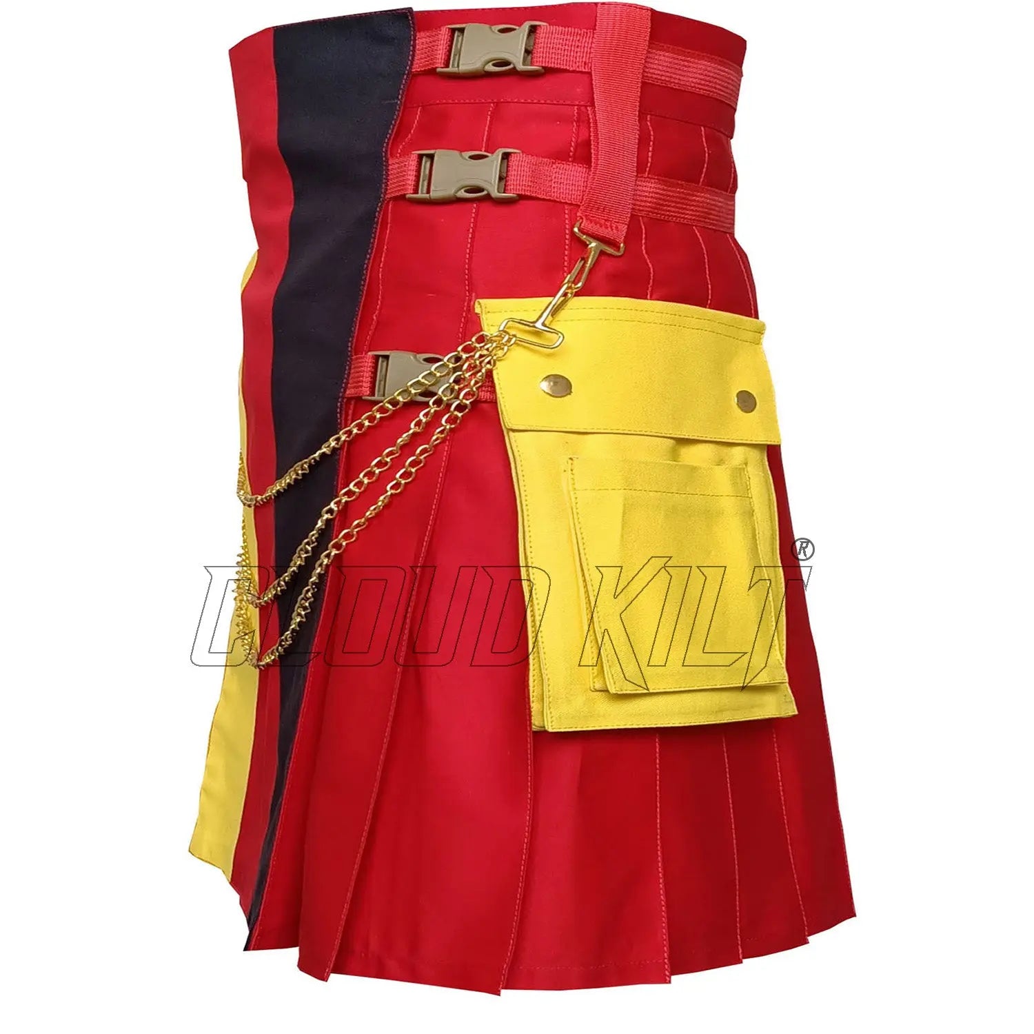 German Flag Utility Kilt | High-Quality Kilt - CLOUD KILT