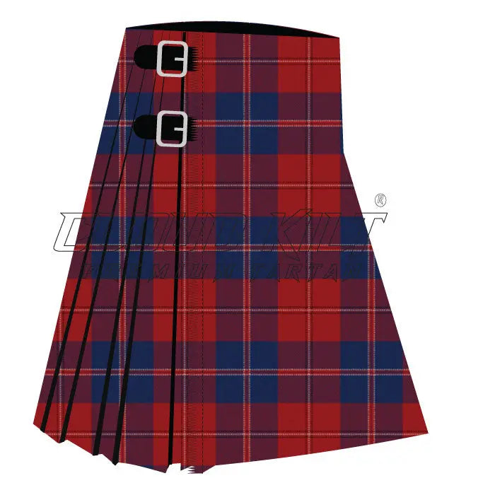 Knights Templar Grand Priory Premium Tartan Kilt - CLOUD KILT