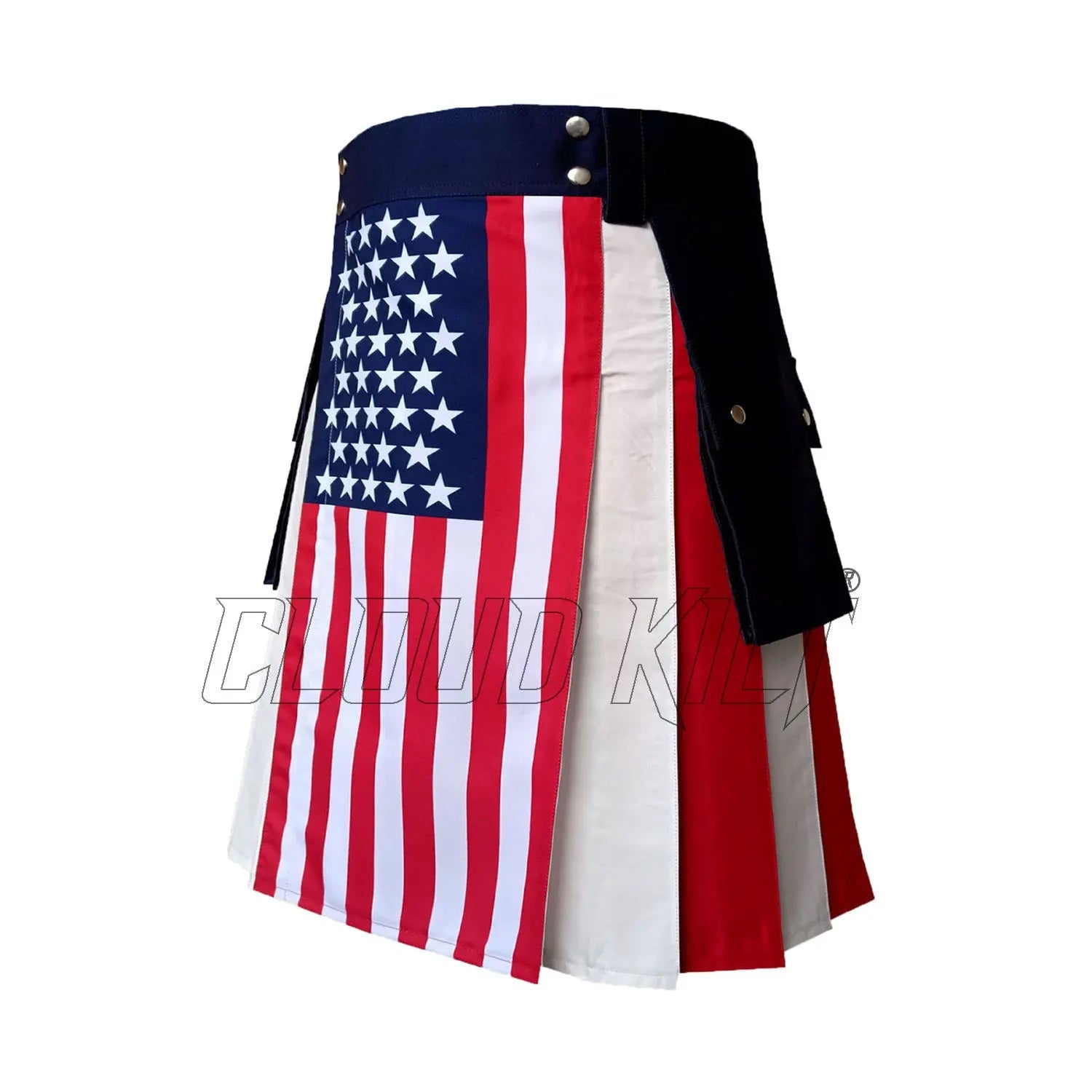 USA Flag Prime Utility Kilt - CLOUD KILT